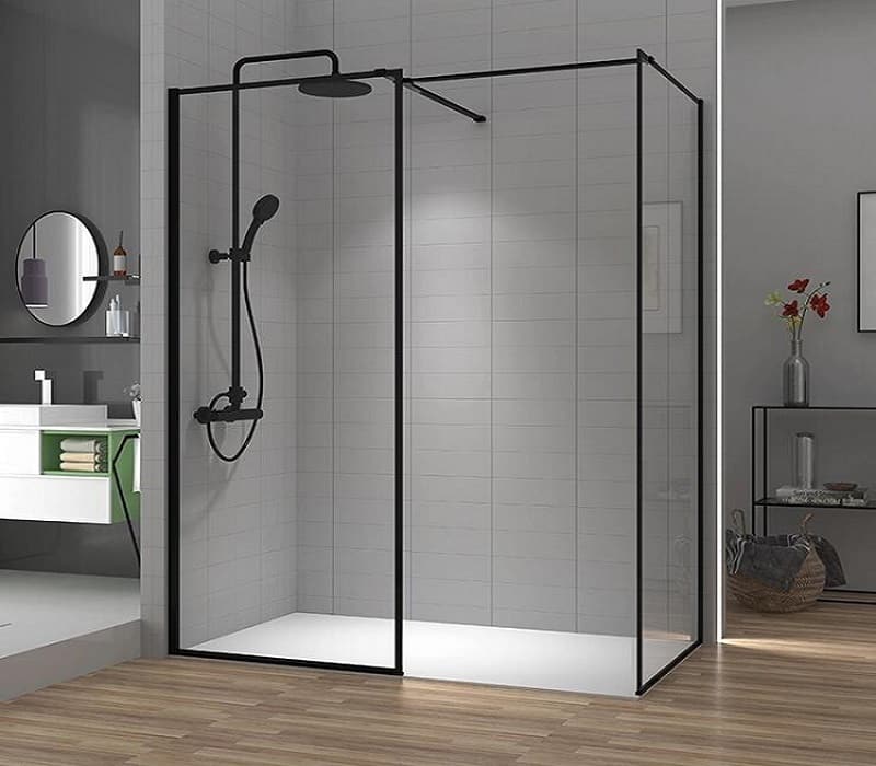 Partisi Shower Pintu Kaca Kamar Mandi - Harga Murah - NAYLA GLASS